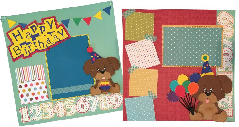 CAMEO Projects: Birthday Banner & Layout - CraftDirect Blog